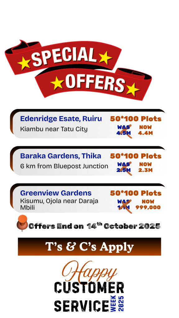Customer Service Week 2025 Offers - Mhasibu Housing Company Ltd